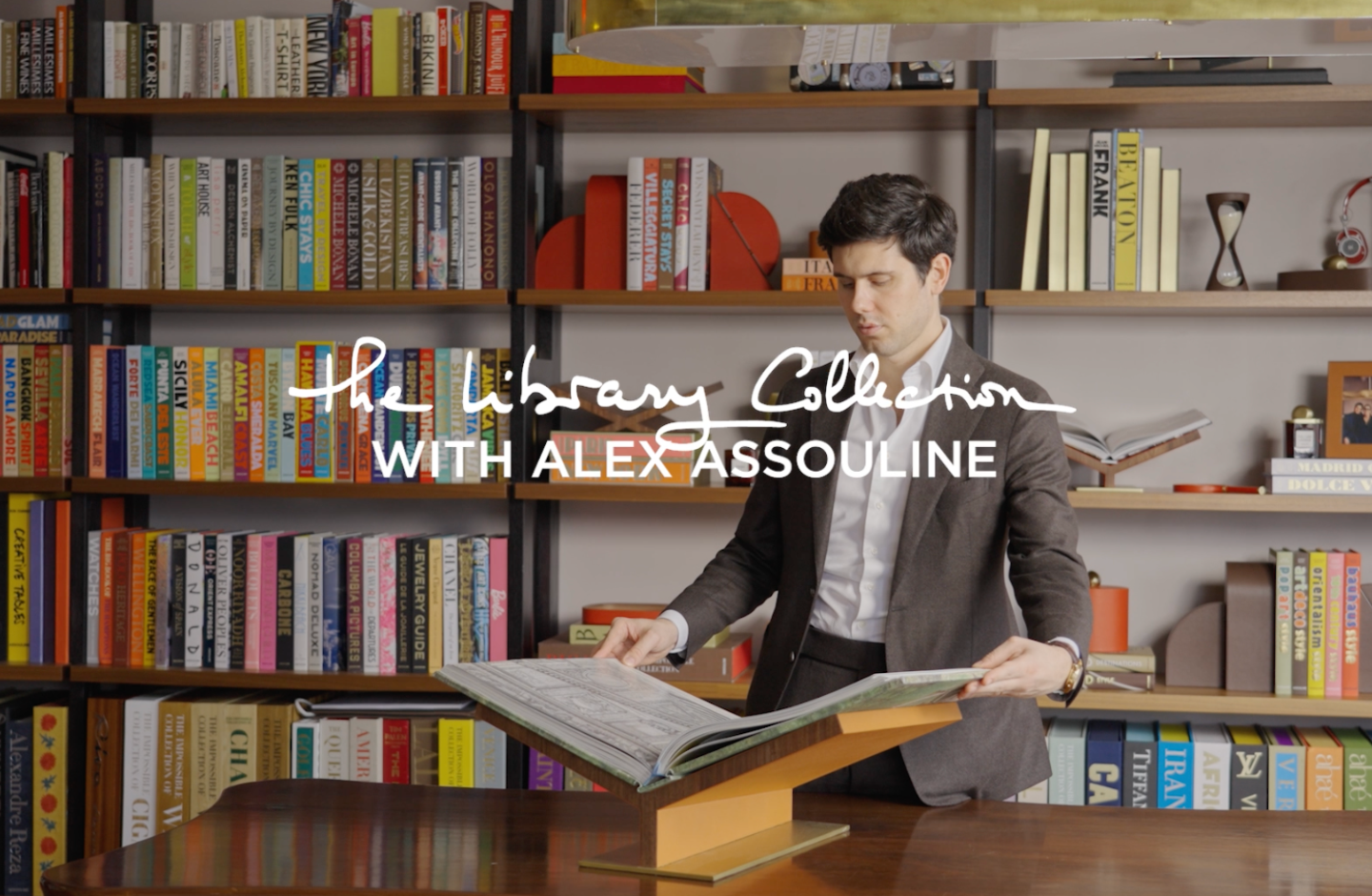 Alex Assouline’s Library Collection: Exclusive Video | ASSOULINE