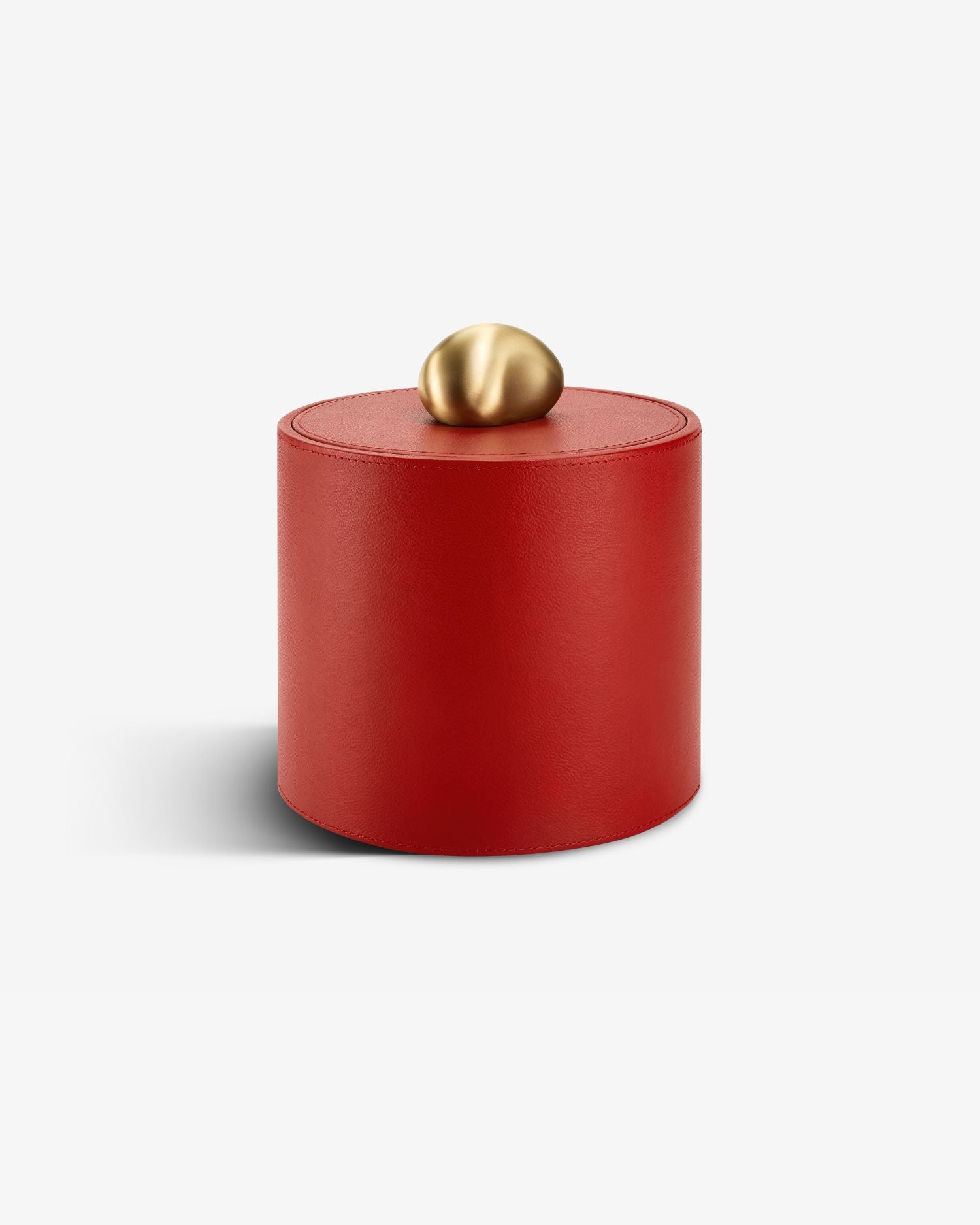 Red Pebble Trinket Box | Decorative Storage Box | ASSOULINE