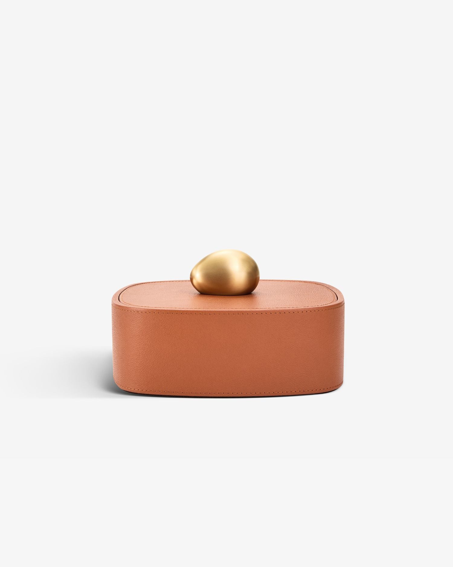 Camel Pebble Trinket Box | Decorative Storage Box | ASSOULINE