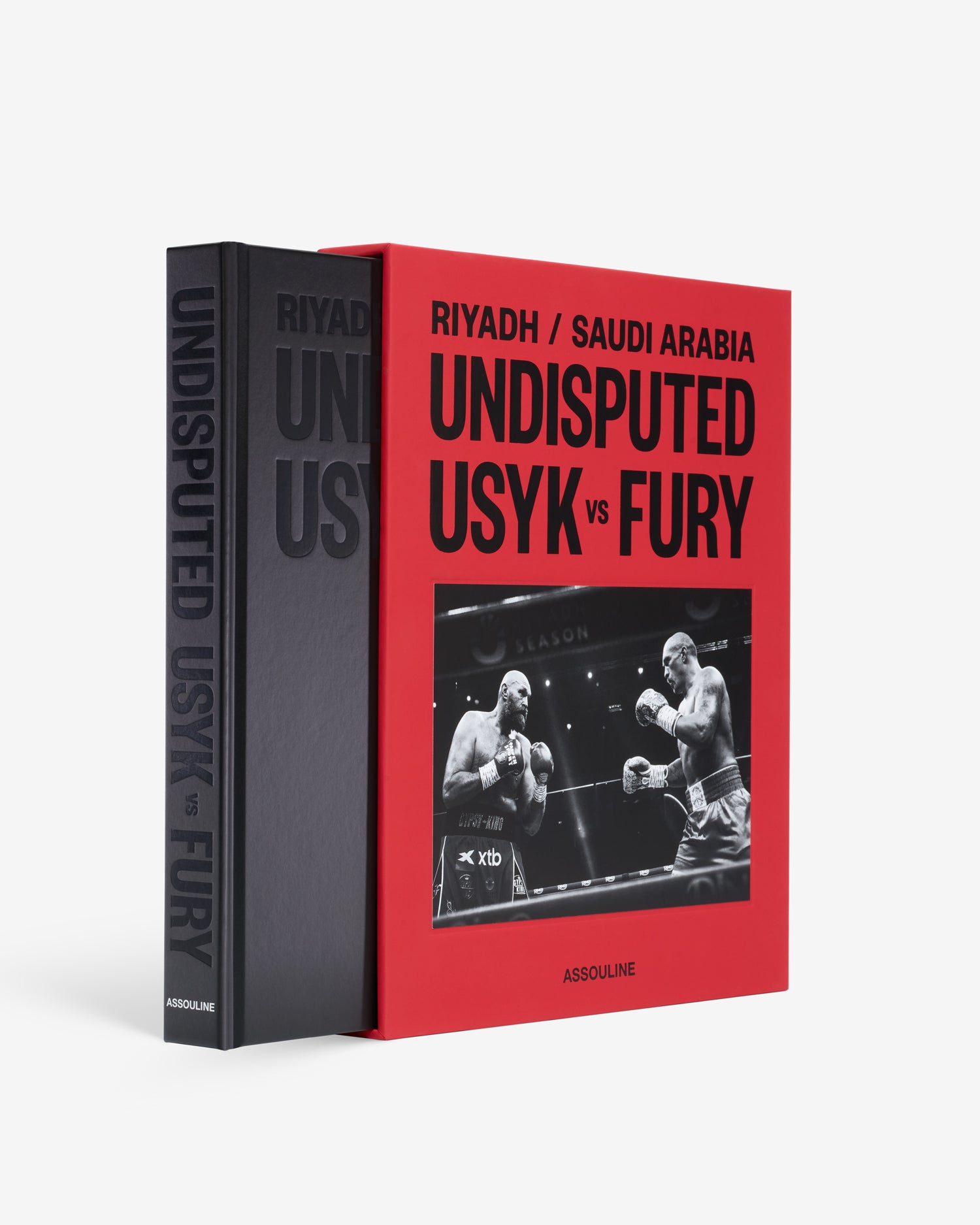 Usyk vs. Fury Large Coffee Table Book | ASSOULINE