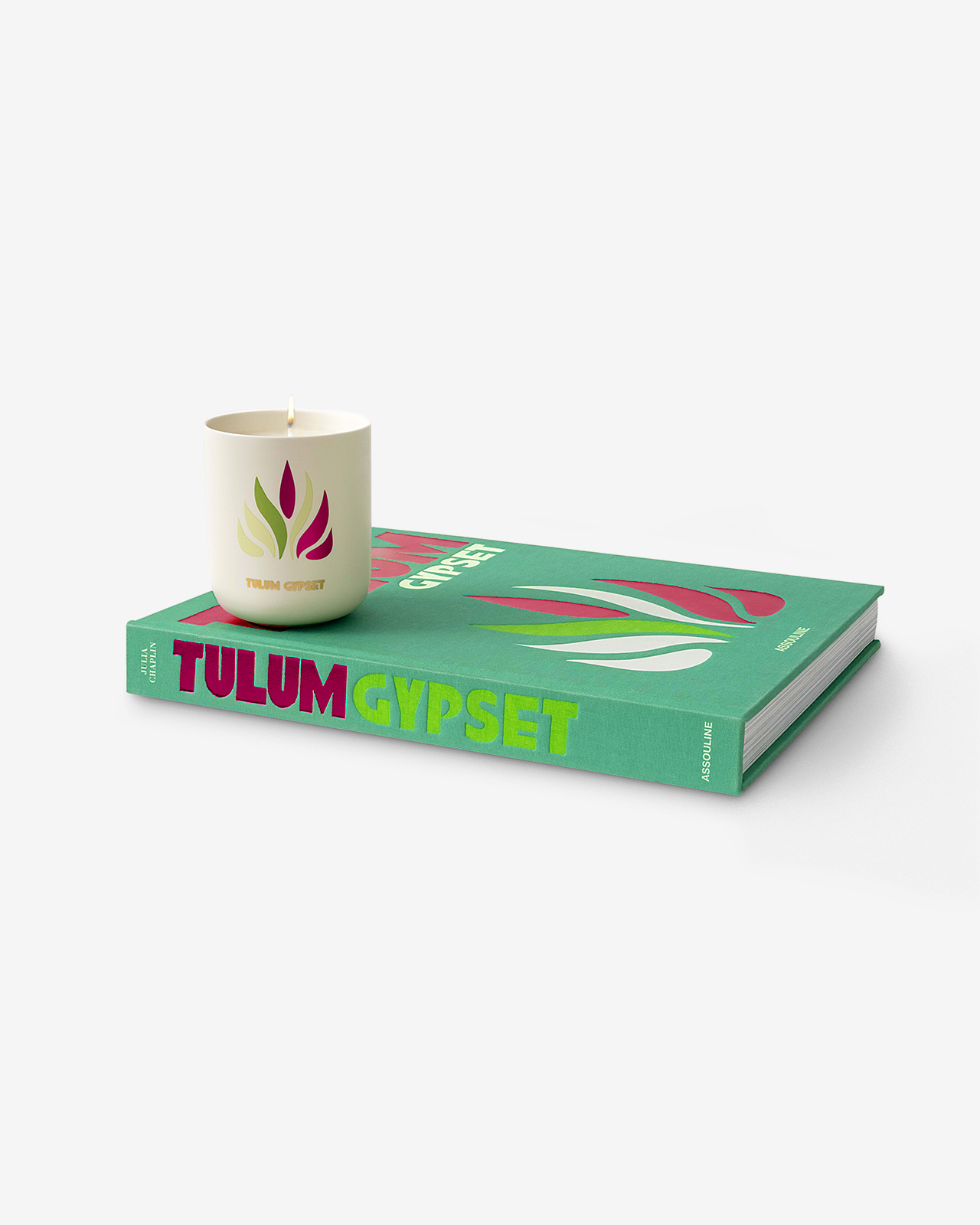 Tulum - Candle and Book Gift Set
